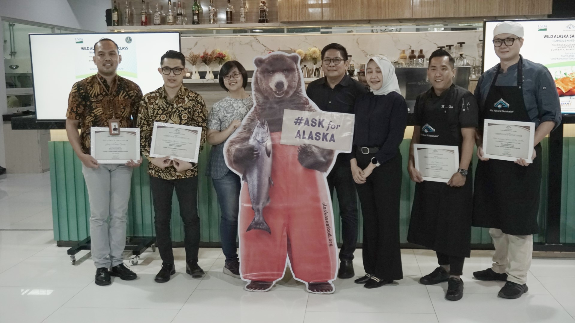 Alaska Seafood Salmon Class at Ciputra University, Surabaya - Alaska ...